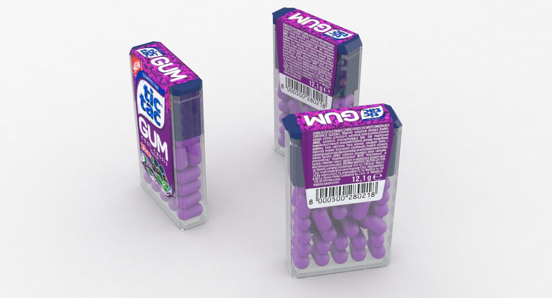 Gum Model - TurboSquid 1326627