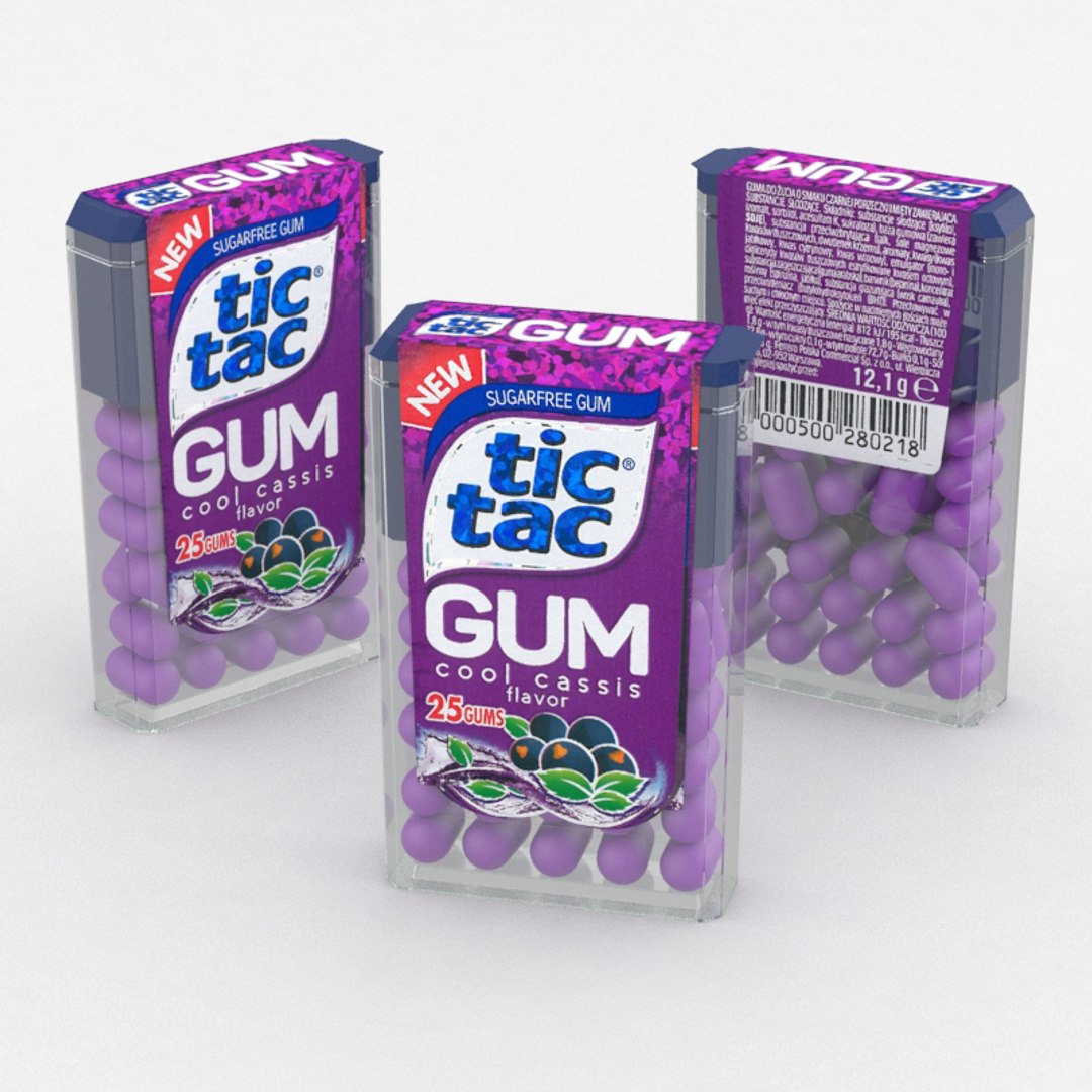 Gum model - TurboSquid 1326627