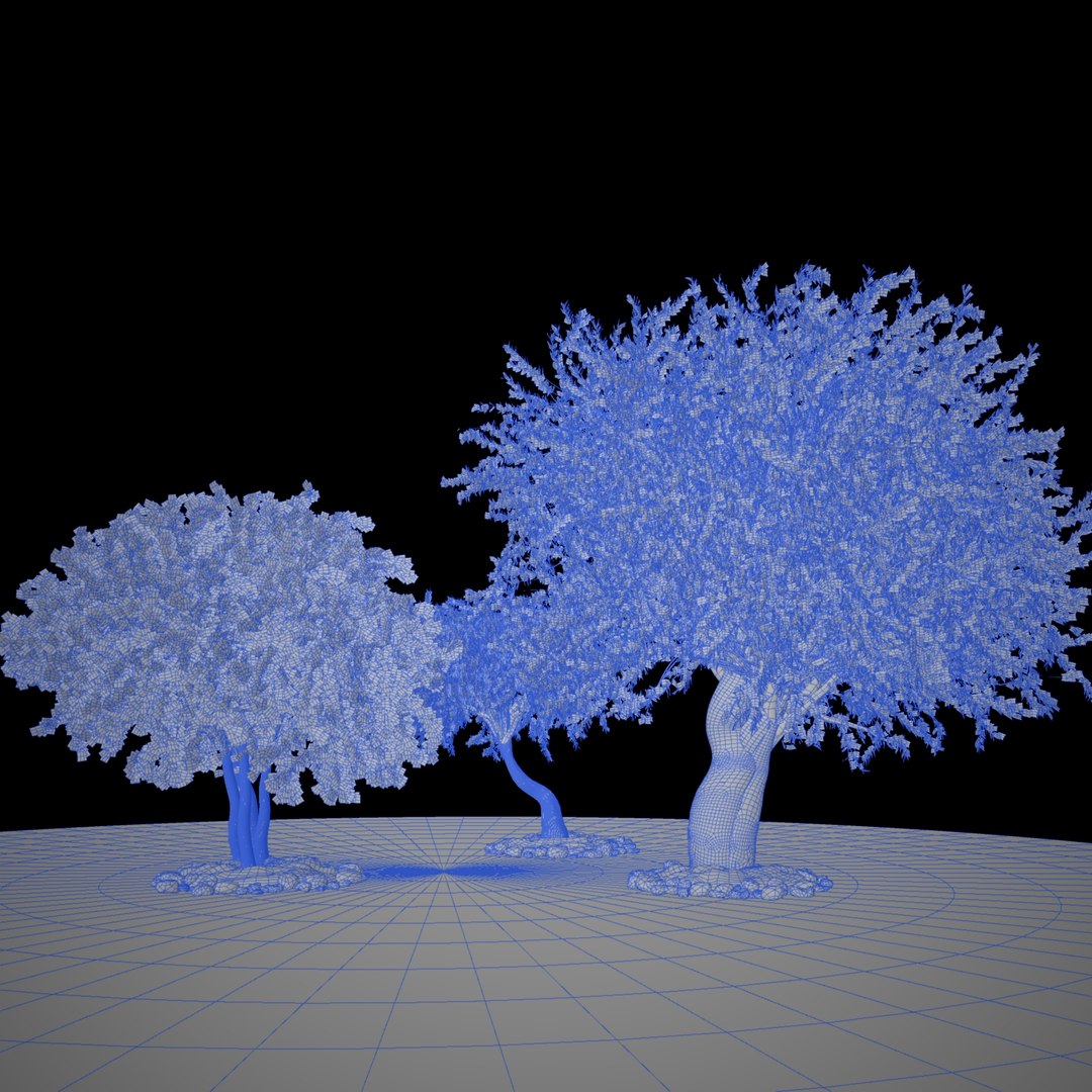 Max Olea Tree Realistic