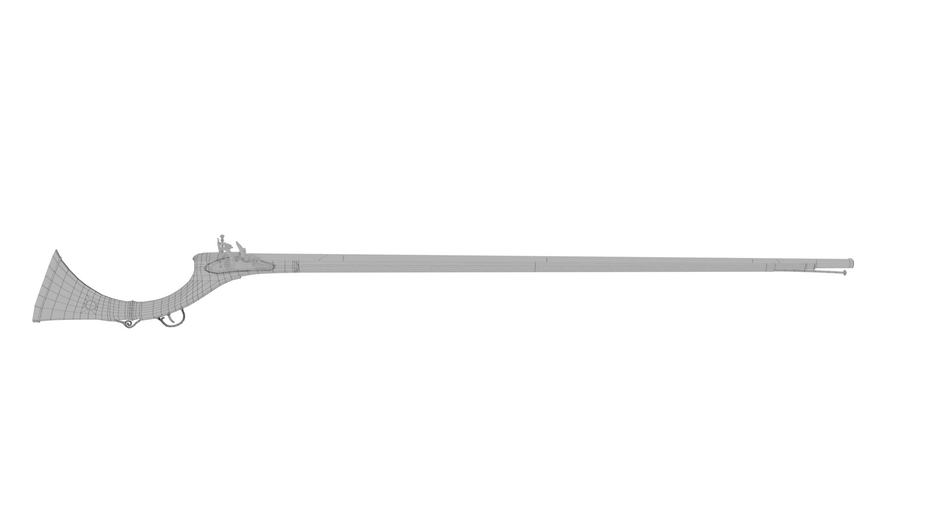 Sindh Flintlock 3D Model - TurboSquid 1634753