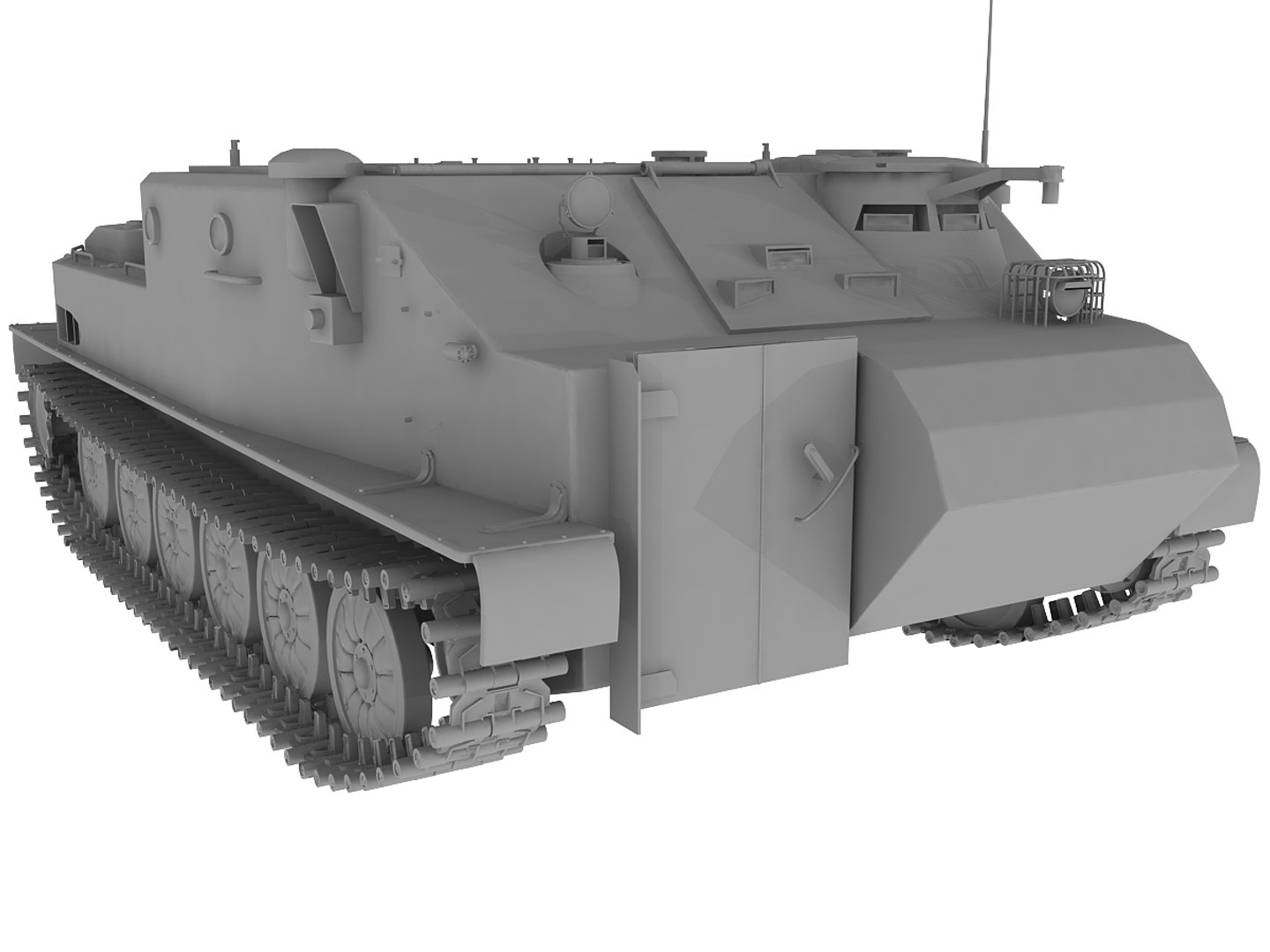 Ambulance btr-50 model - TurboSquid 1612945