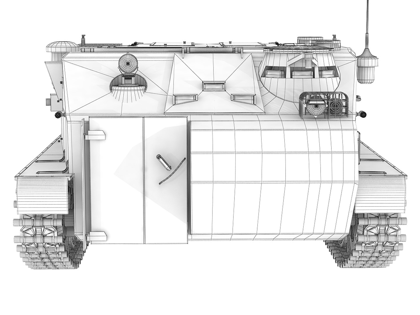 Ambulance btr-50 model - TurboSquid 1612945