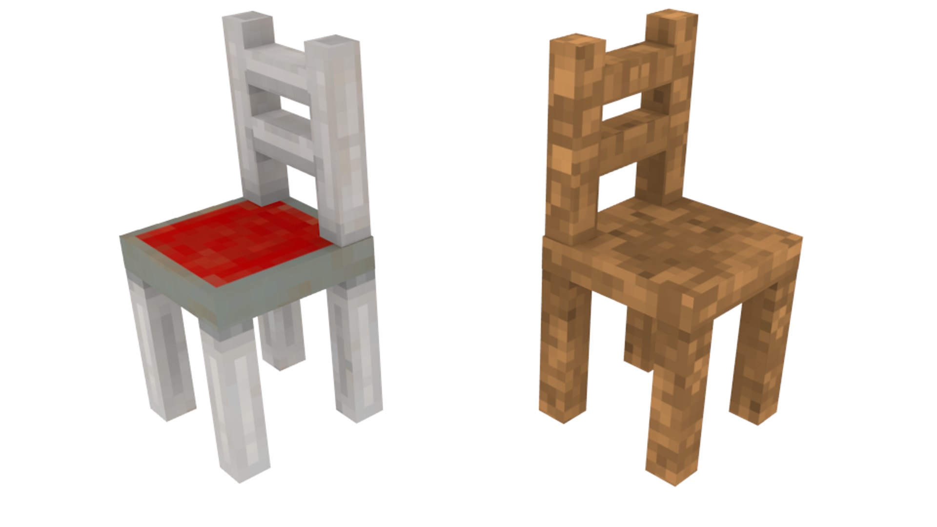 3d Model Minecraft Style Ready