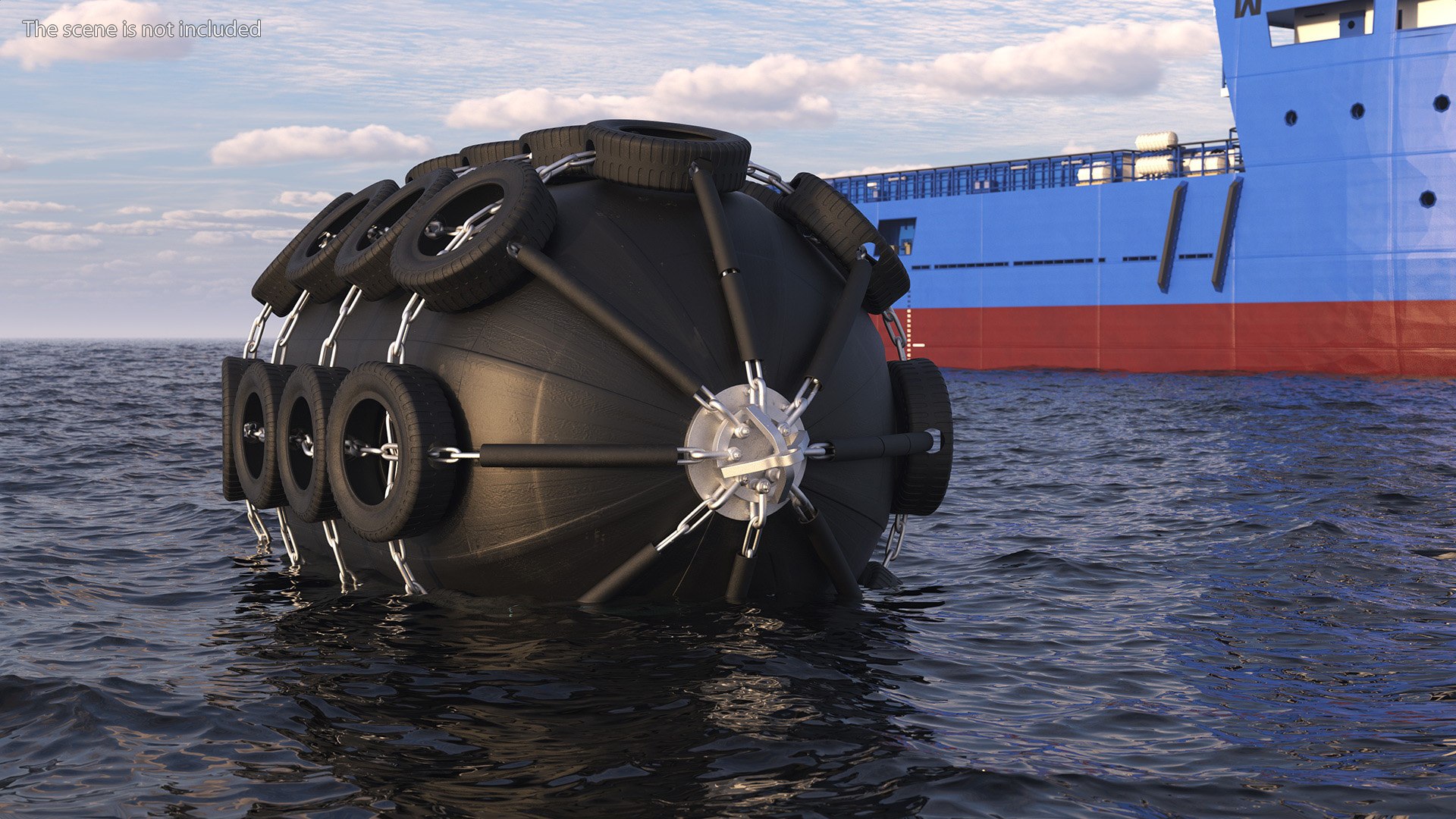 Pneumatic Ship Fender 3D Model - TurboSquid 2211835