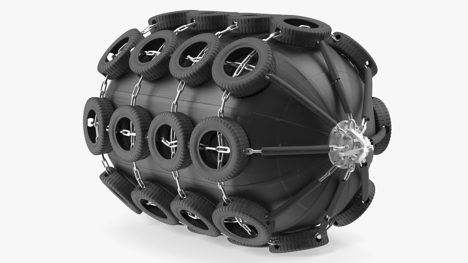 Pneumatic Ship Fender 3D Model - TurboSquid 2211835