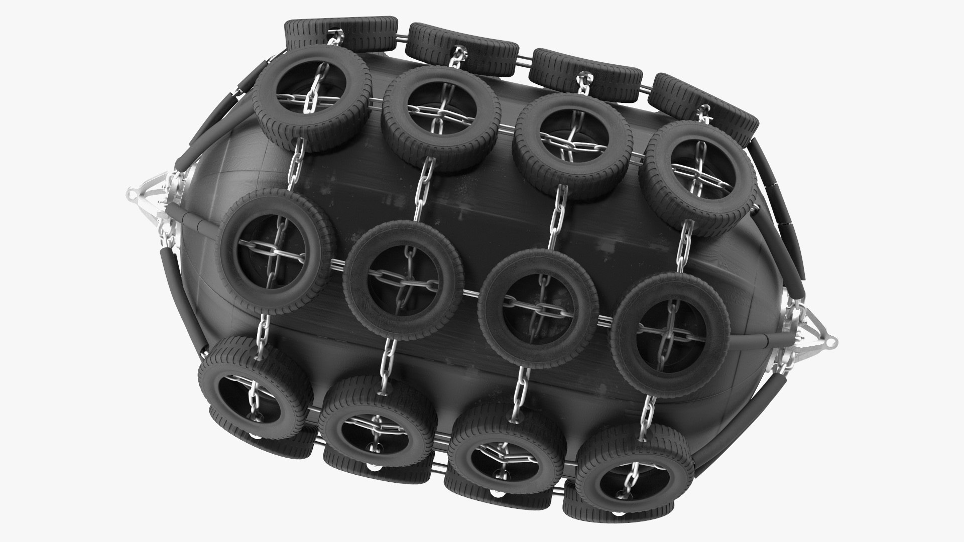 Pneumatic Ship Fender 3D Model - TurboSquid 2211835