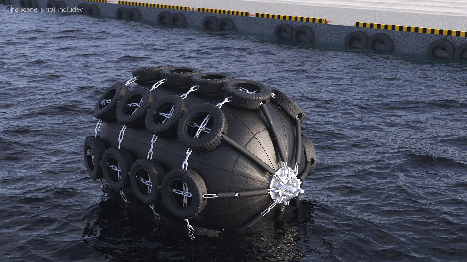 Pneumatic Ship Fender 3D Model - TurboSquid 2211835