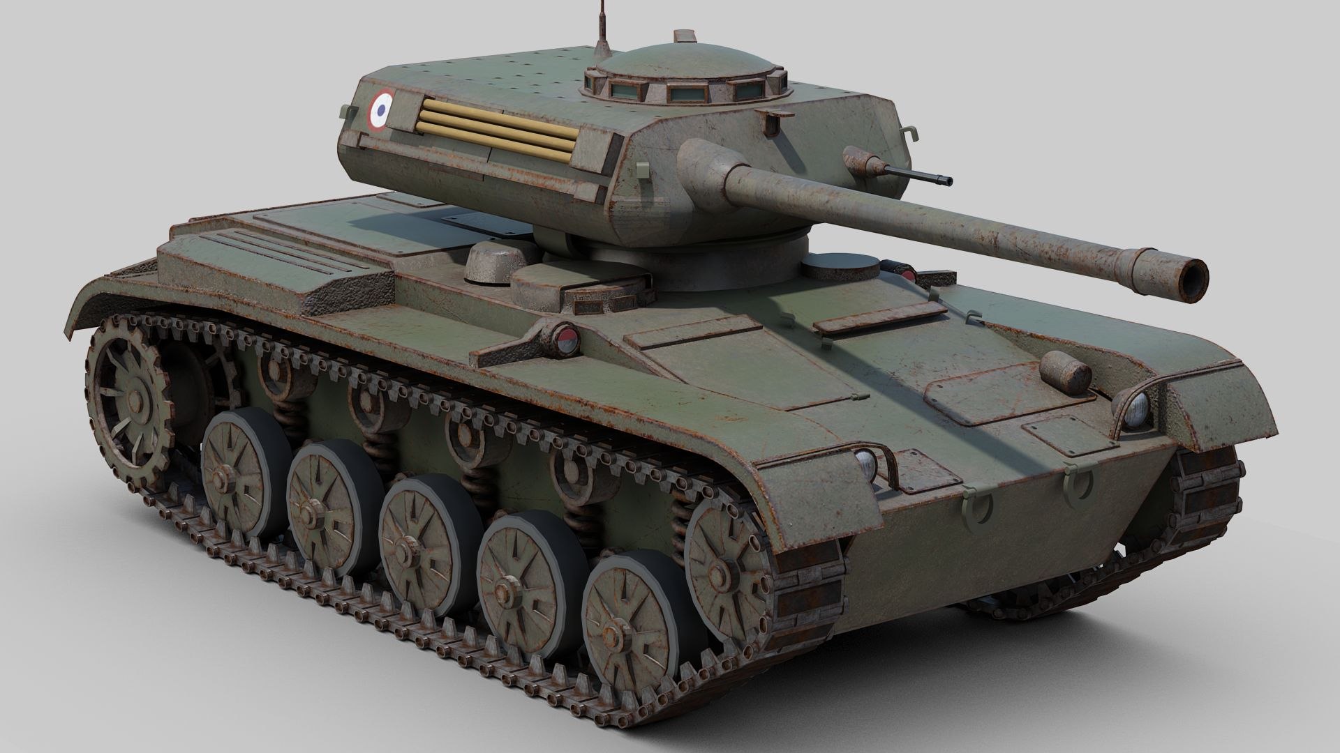 3D Model ELC Even 90 Tank - TurboSquid 1839366