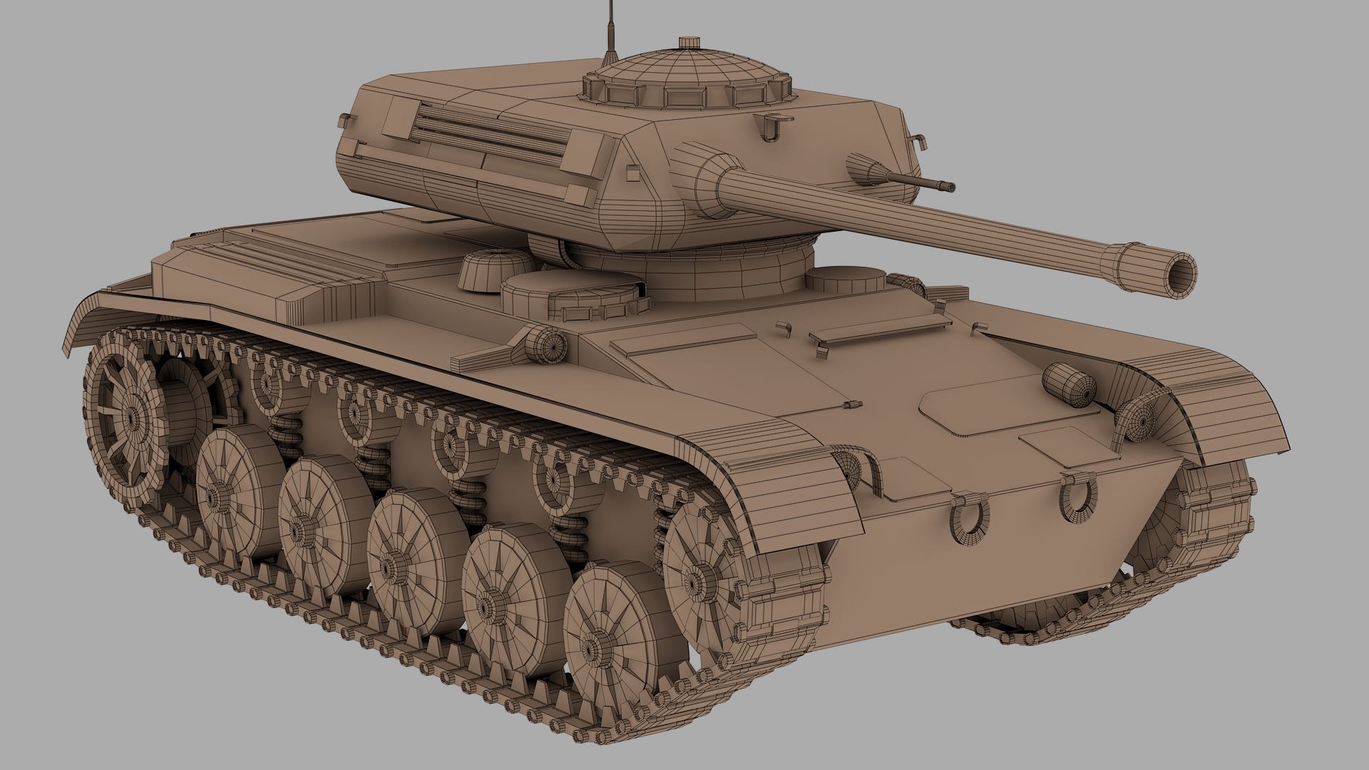 3D Model ELC Even 90 Tank - TurboSquid 1839366