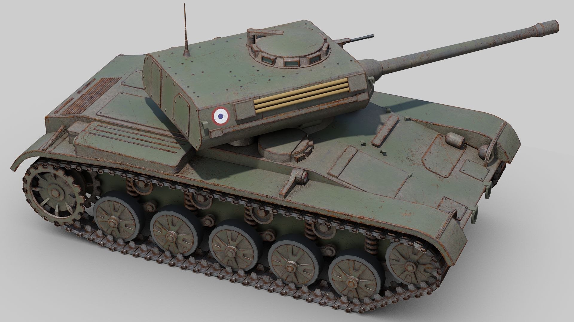 3D Model ELC Even 90 Tank - TurboSquid 1839366