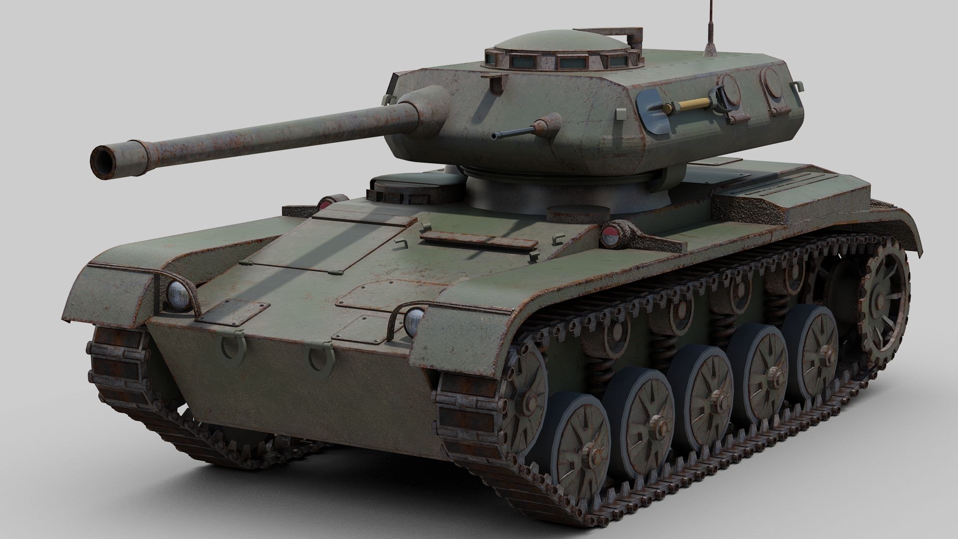 3D Model ELC Even 90 Tank - TurboSquid 1839366