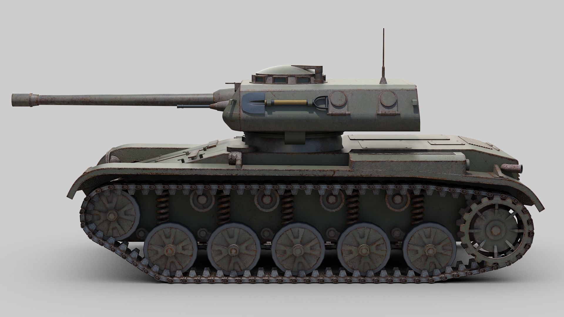 3D Model ELC Even 90 Tank - TurboSquid 1839366