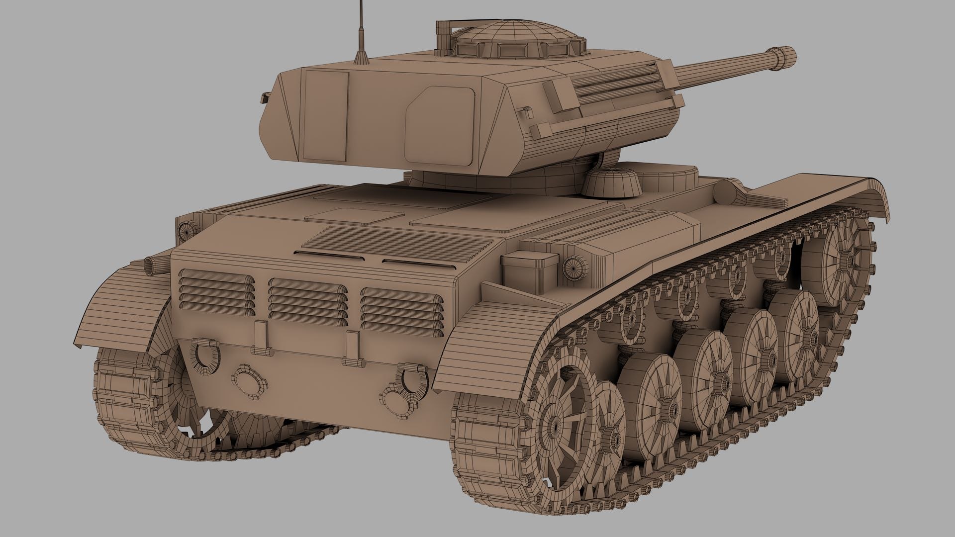 3D Model ELC Even 90 Tank - TurboSquid 1839366