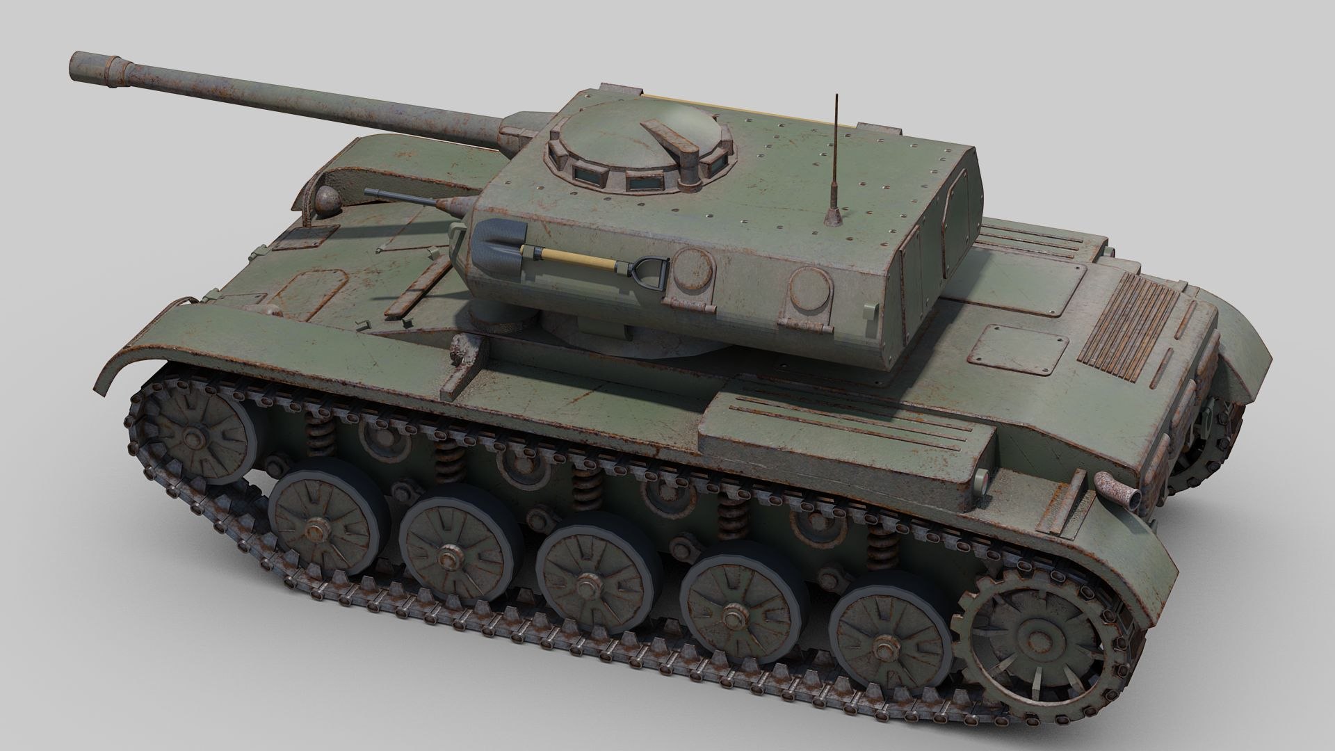 3D Model ELC Even 90 Tank - TurboSquid 1839366