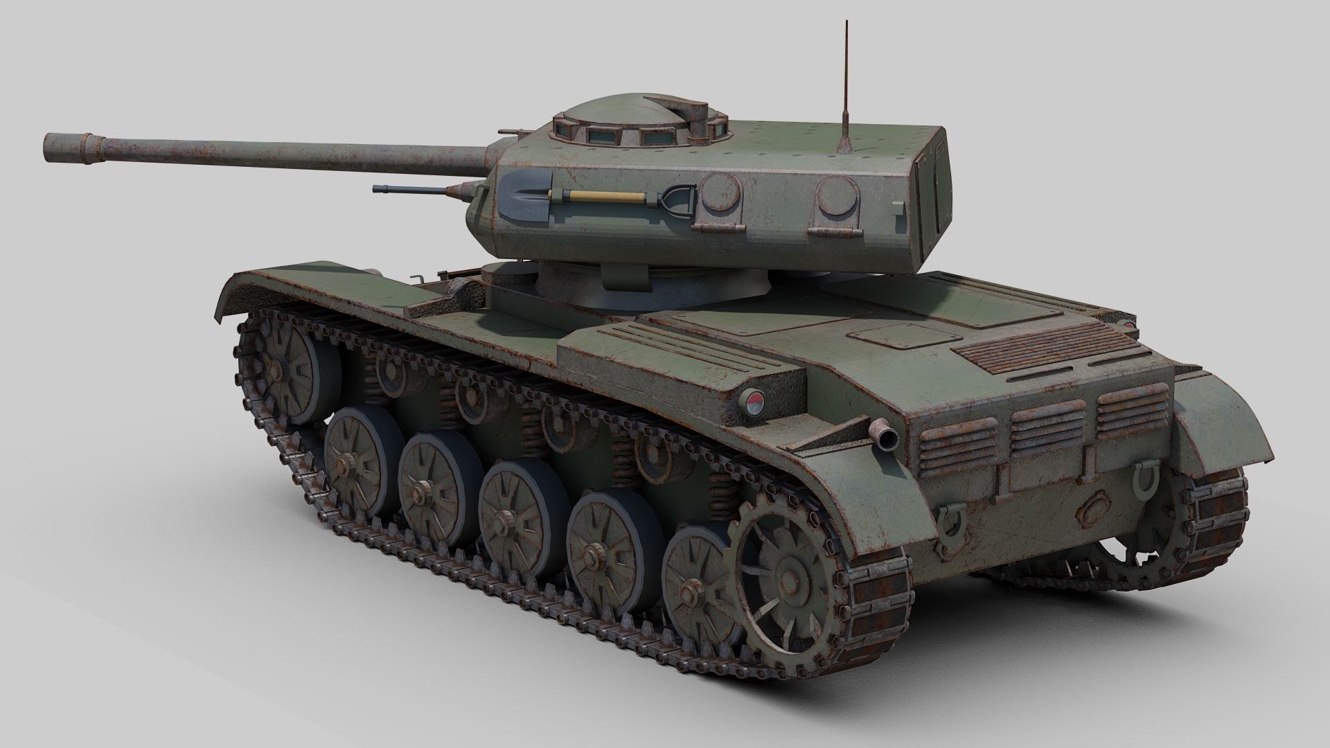 3D Model ELC Even 90 Tank - TurboSquid 1839366