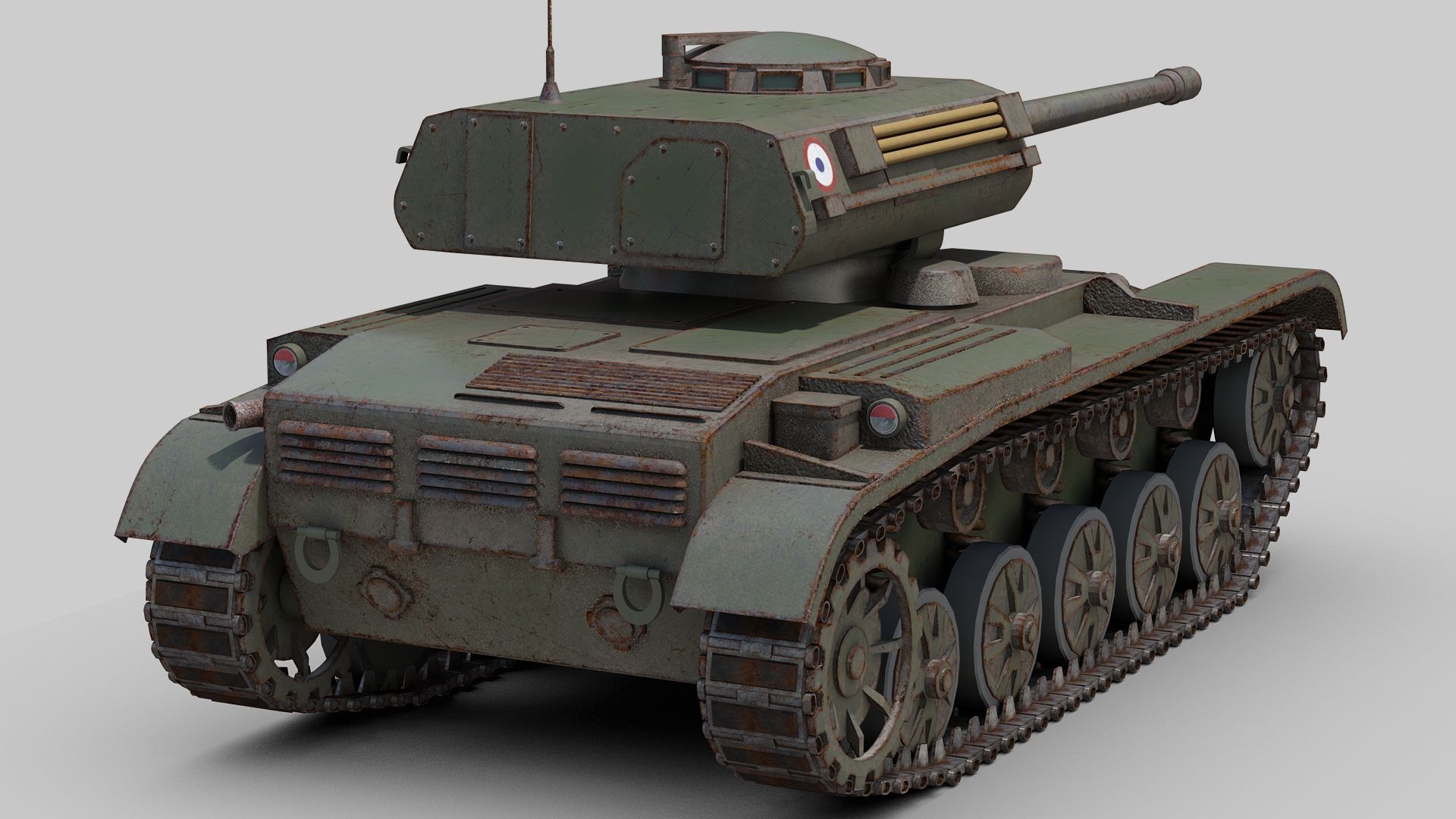 3D Model ELC Even 90 Tank - TurboSquid 1839366