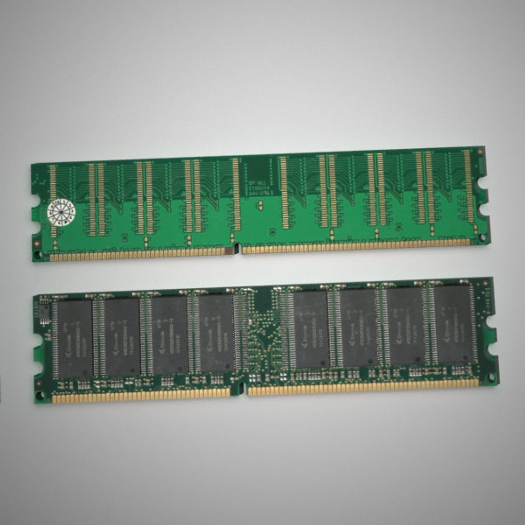 memory sticks computer 3d 3ds