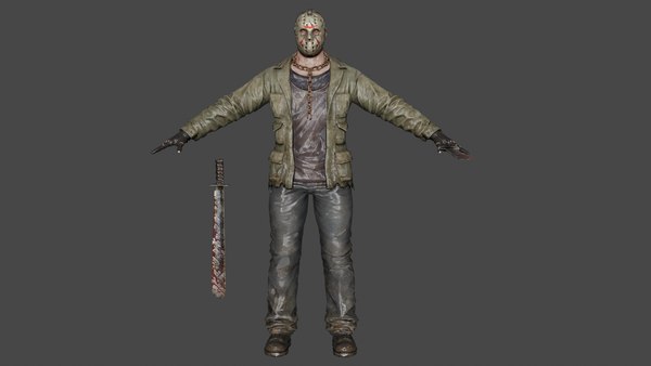 modelo 3d Jason Voorhees - TurboSquid 2288777