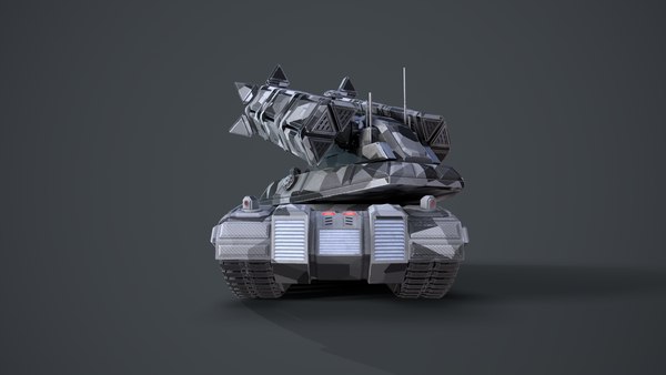 Missile launcher 3D model - TurboSquid 1638481