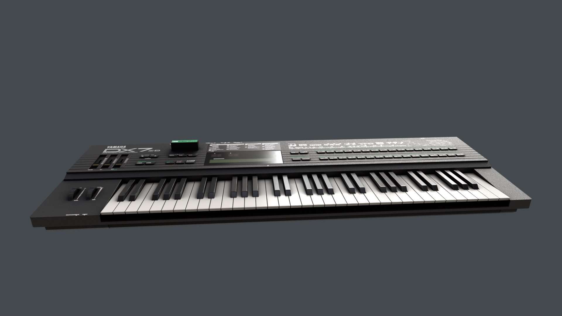 Yamaha DX7 3D Model - TurboSquid 2387546