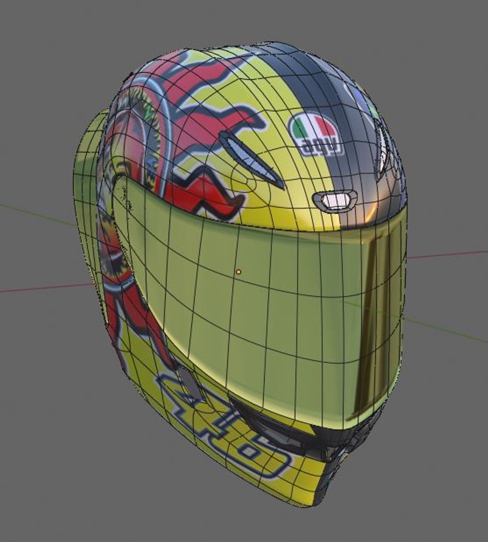 3D Agv Helmet - TurboSquid 1567141