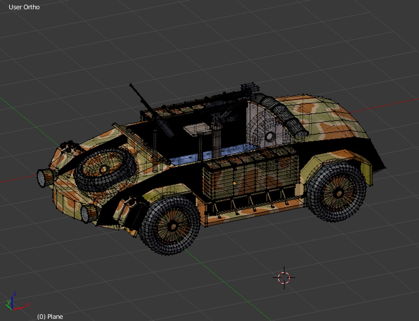 3D Italian Anti-tank Car - TurboSquid 1242005