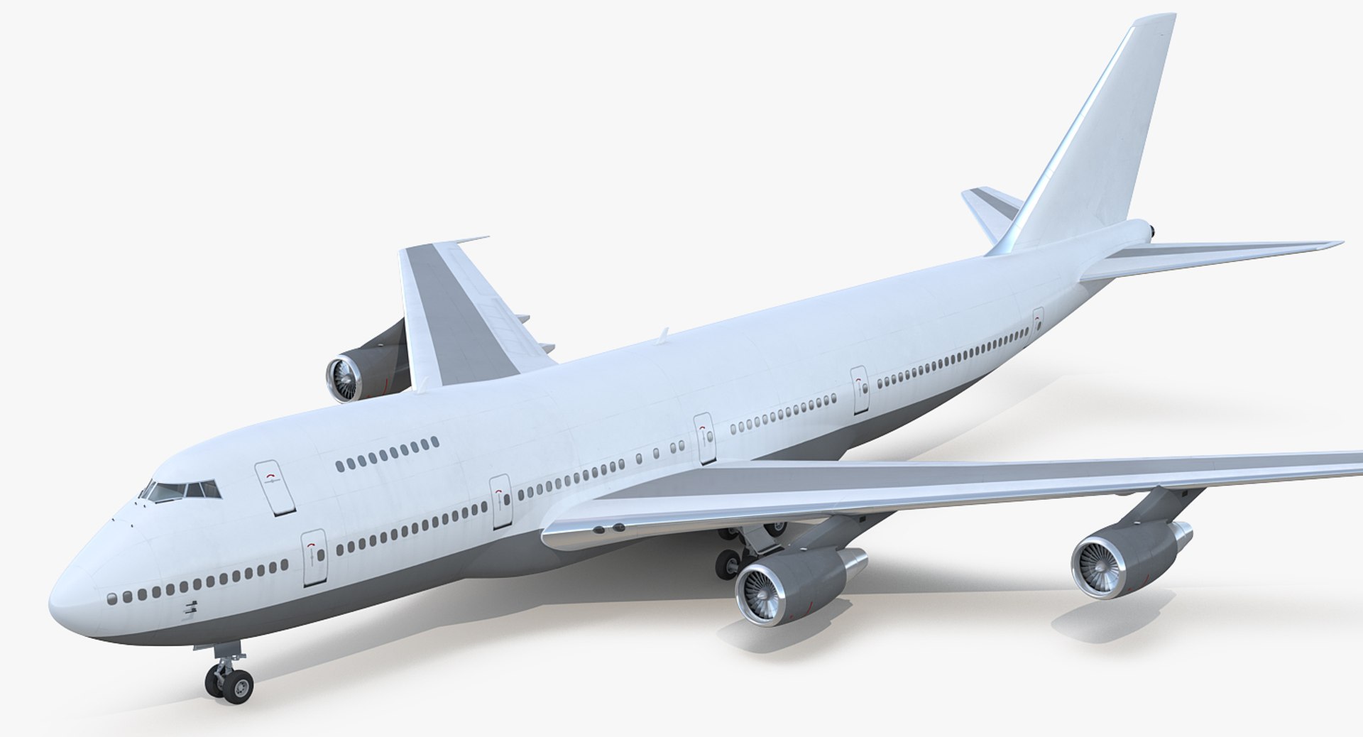 3D Model Boeing 747-200b Generic Rigged - TurboSquid 1229312
