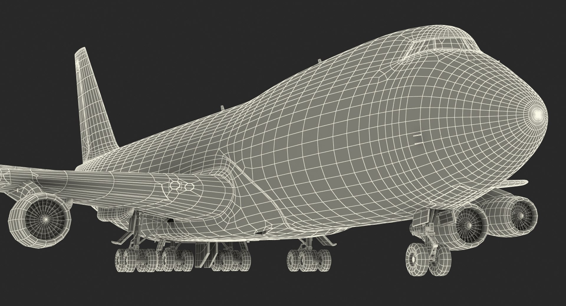 3D Model Boeing 747-200b Generic Rigged - TurboSquid 1229312