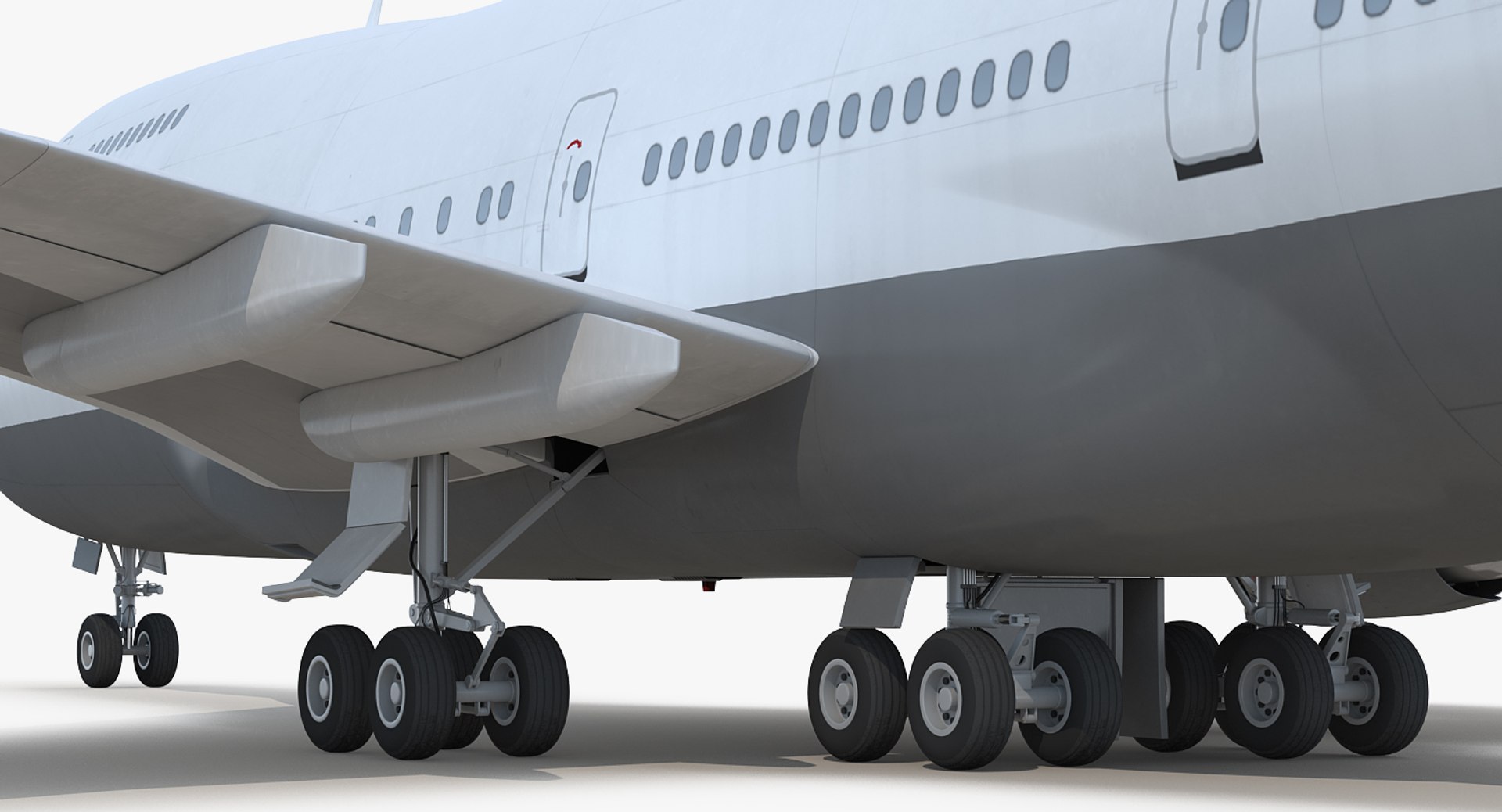 3D model boeing 747-200b generic rigged - TurboSquid 1229312