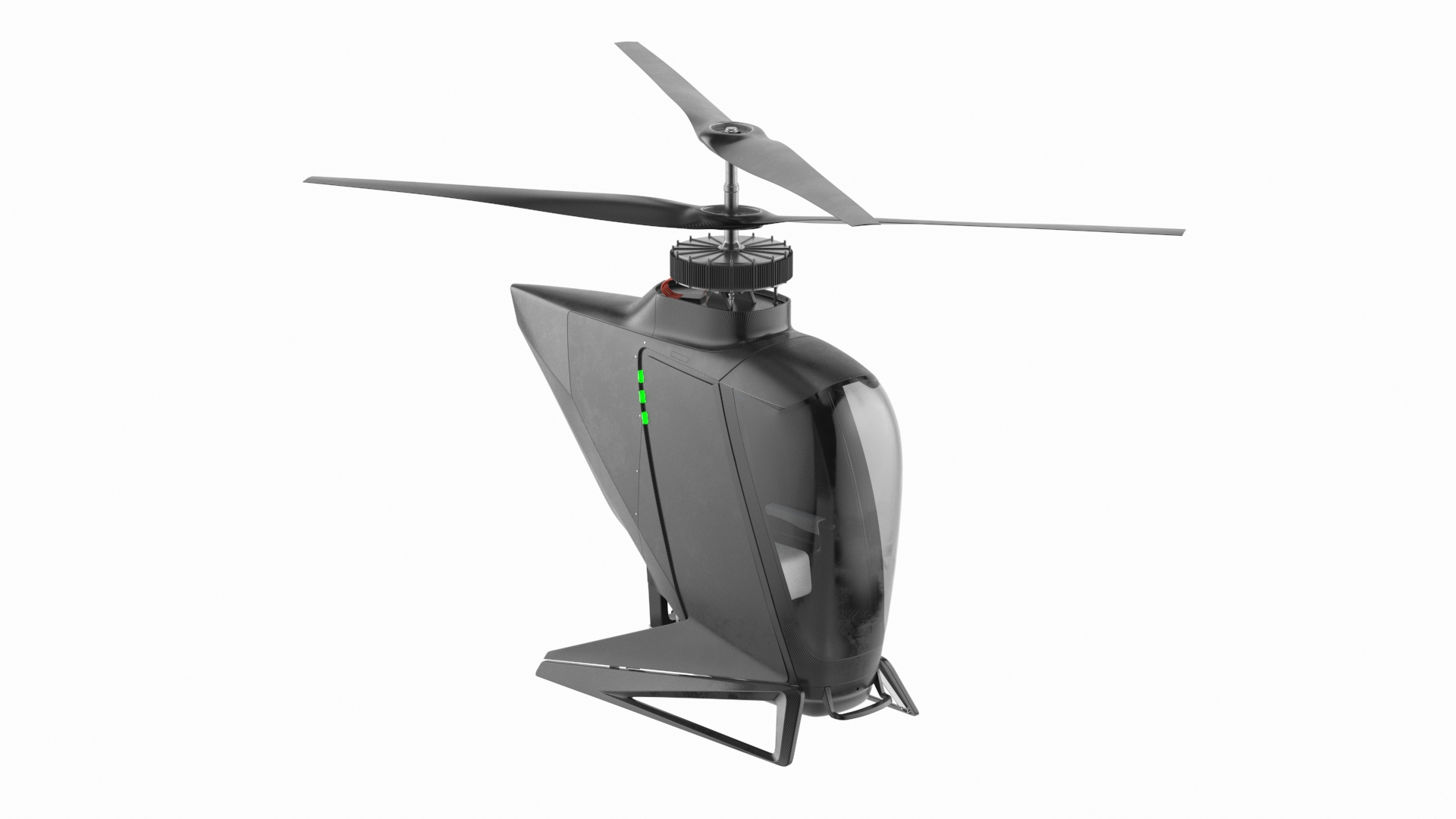 Urban Air Mobility Vehicle Rigged For Maya 3D Model - TurboSquid 2416489