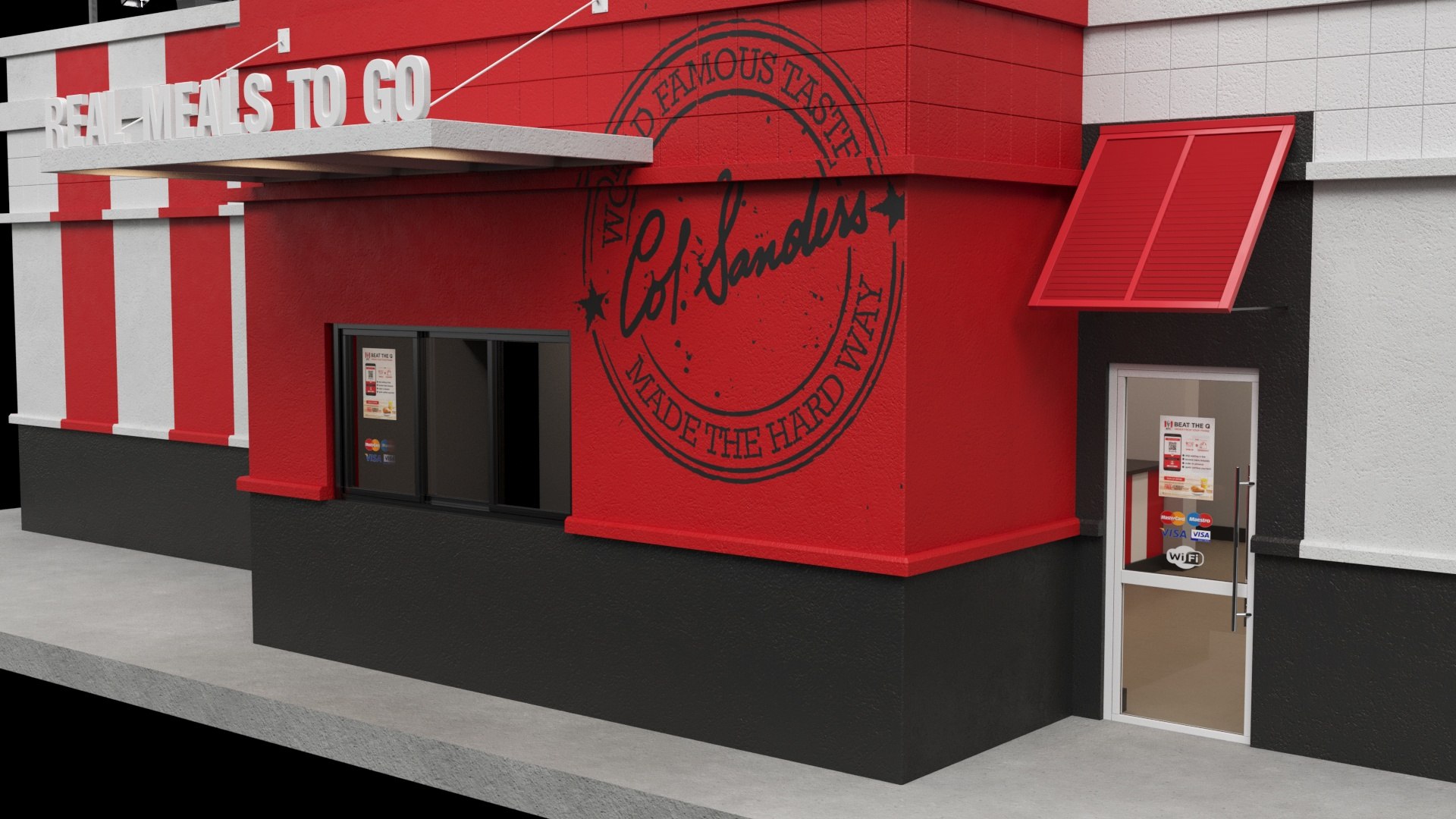 Kfc 3D Model - TurboSquid 1678535