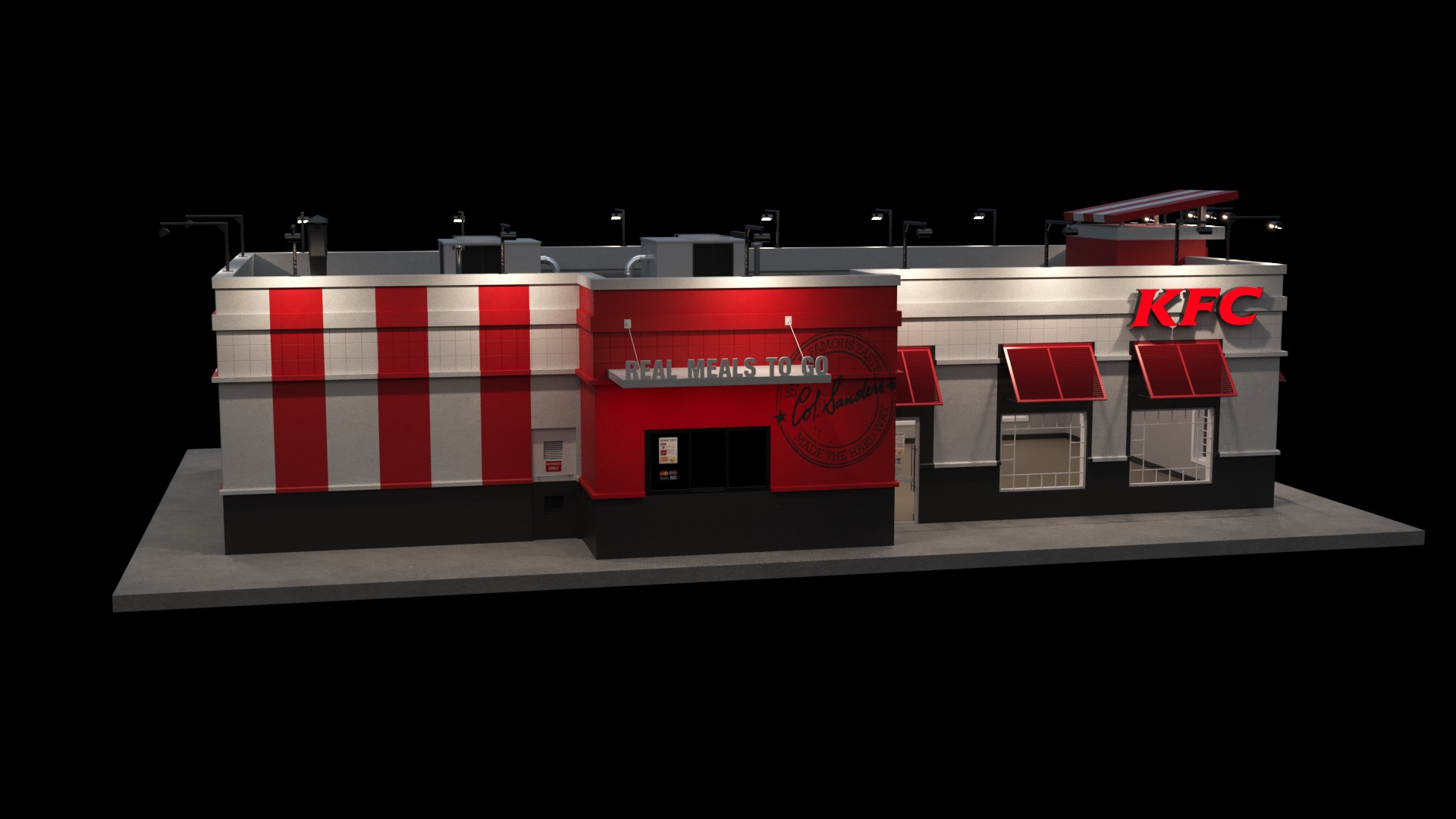 Kfc 3D Model - TurboSquid 1678535