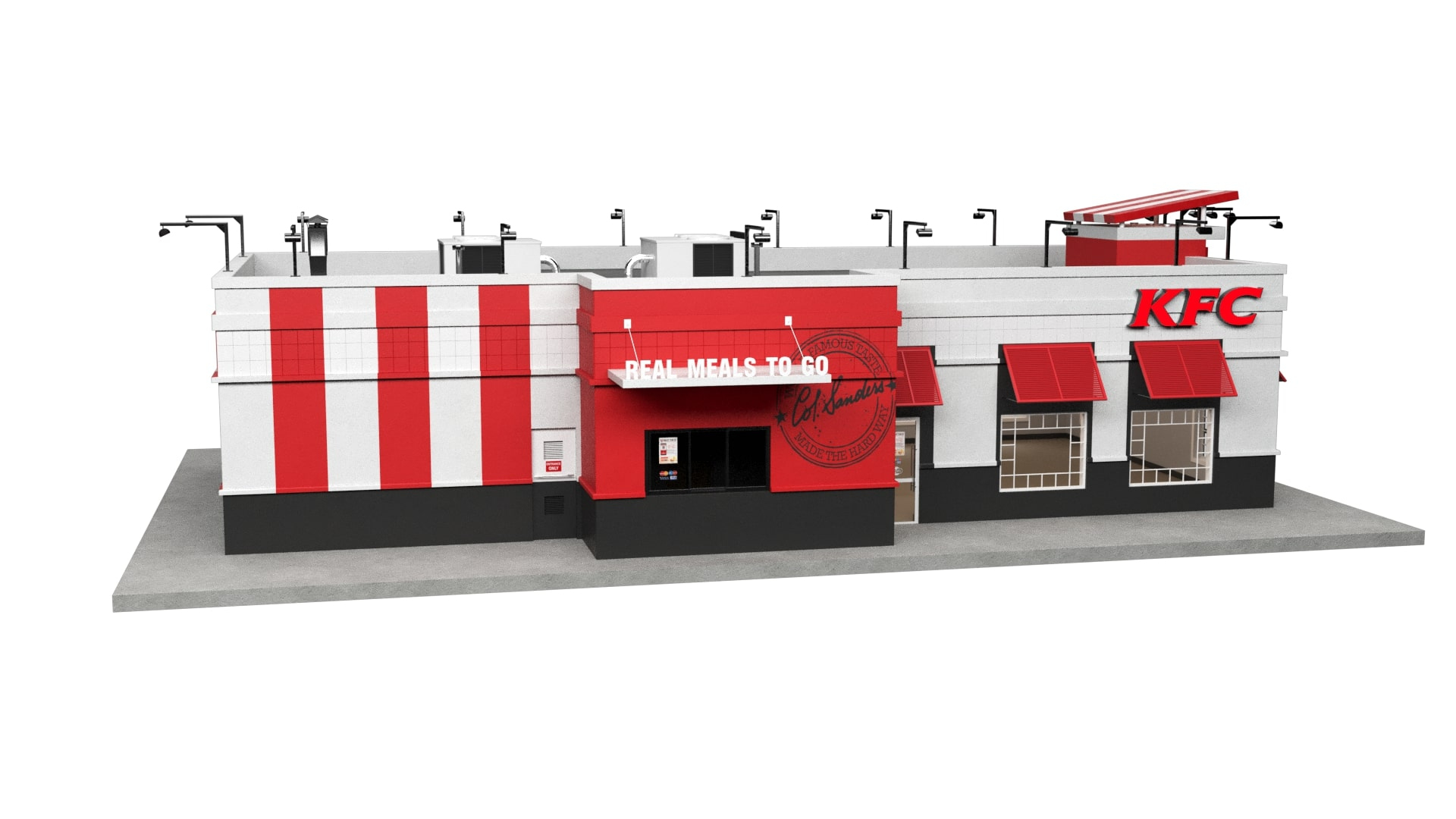 Kfc 3D Model - TurboSquid 1678535