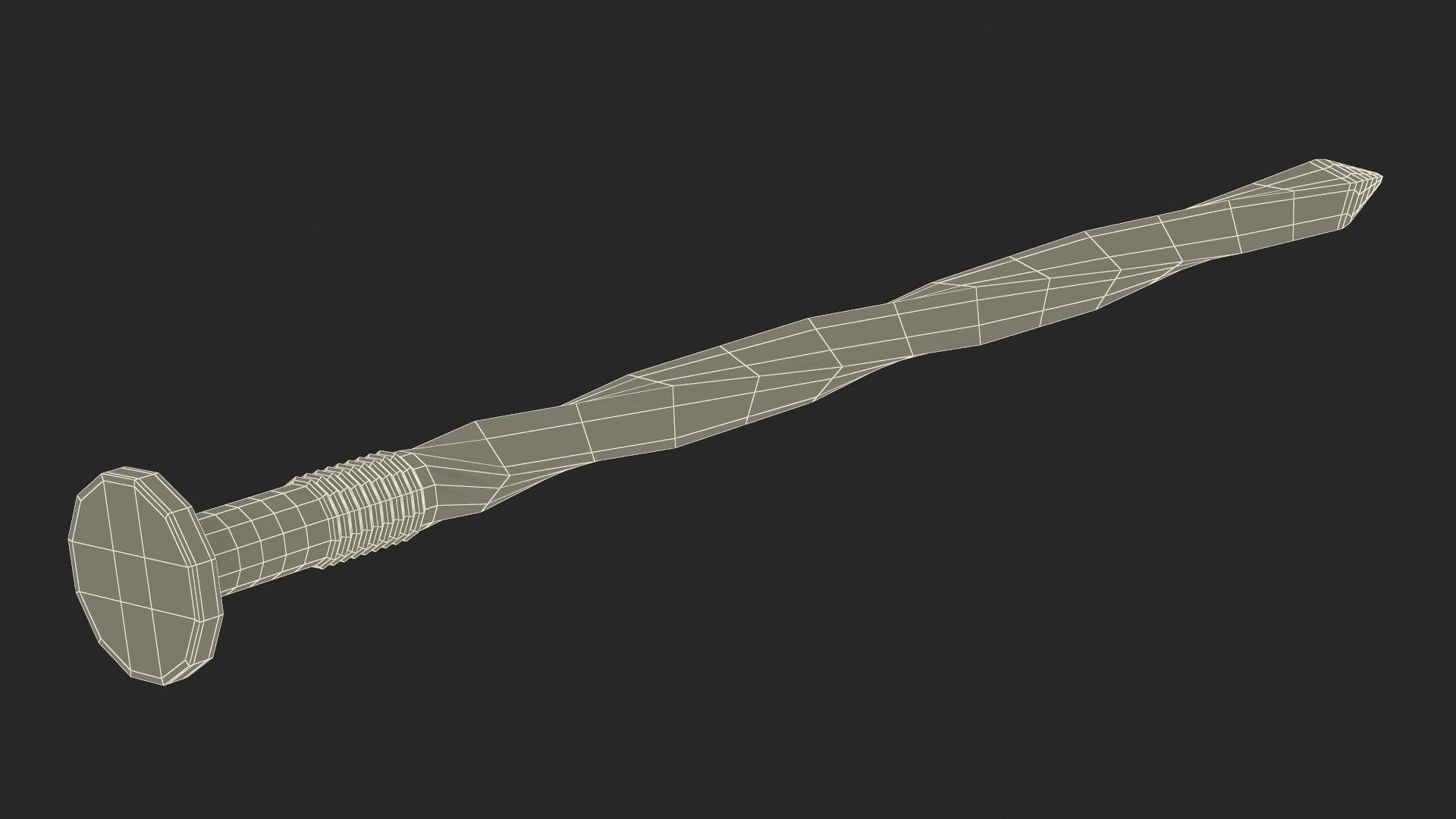 Deck Nails 3D Model - TurboSquid 2055943