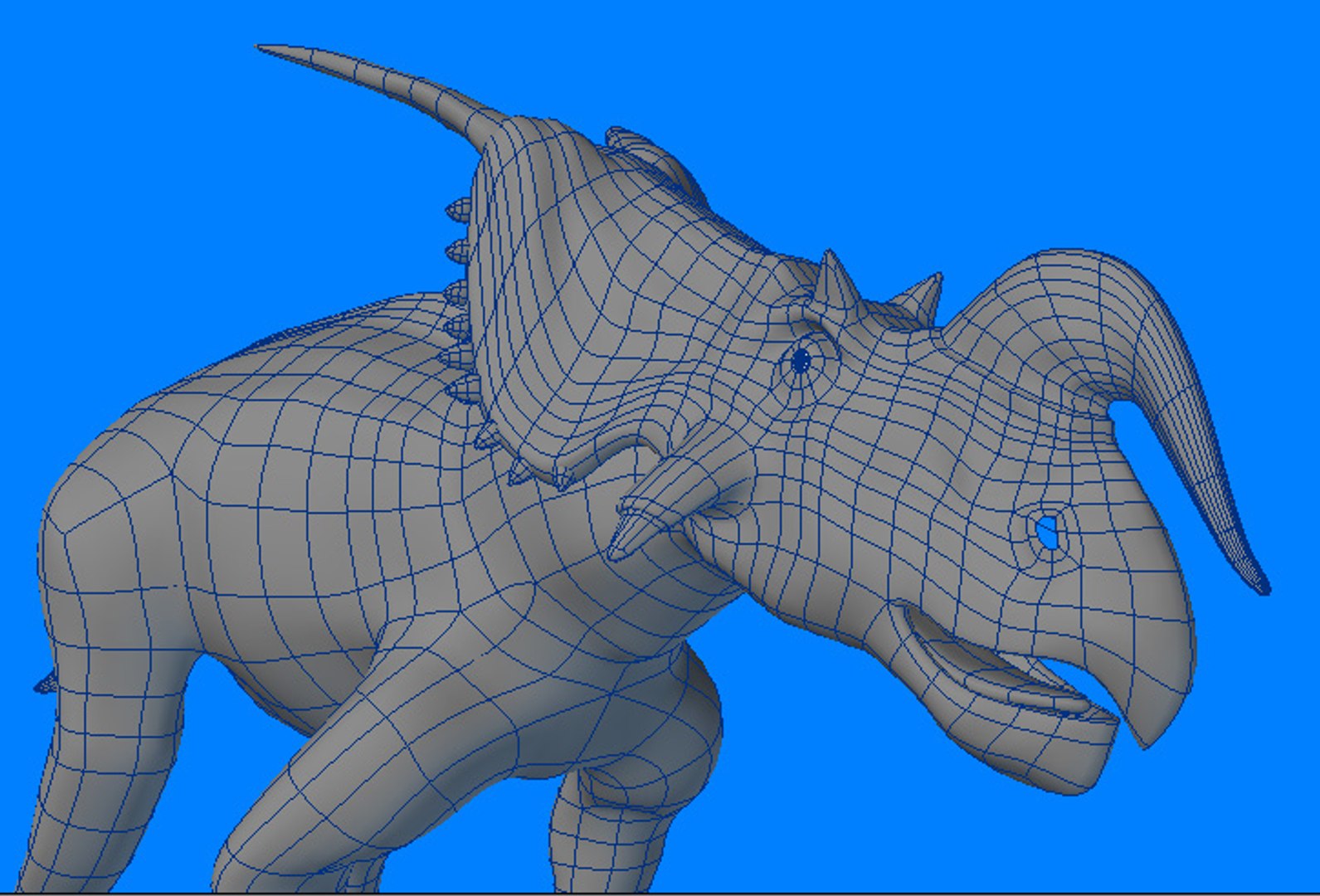 Einiosaurus Dinosaur 3d Model