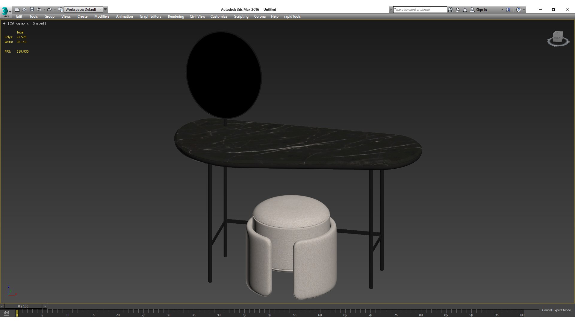 3D Living Divani PEBBLE And STUDIOPARISIEN A Ottoman - TurboSquid 2173051