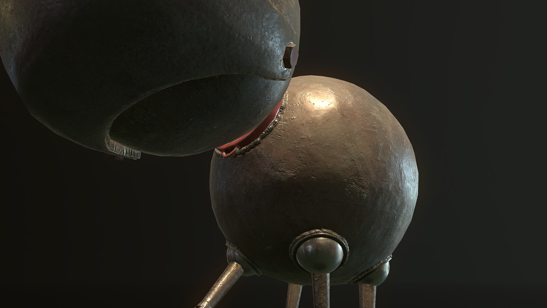 Steampunk Robot Dog 3D - TurboSquid 1341289