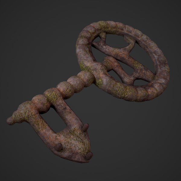 Ancient medieval key 3D model - TurboSquid 1623185