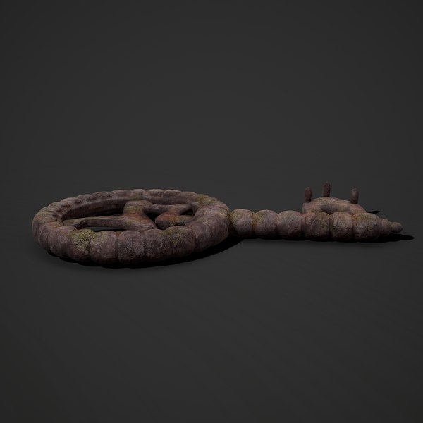 Ancient medieval key 3D model - TurboSquid 1623185