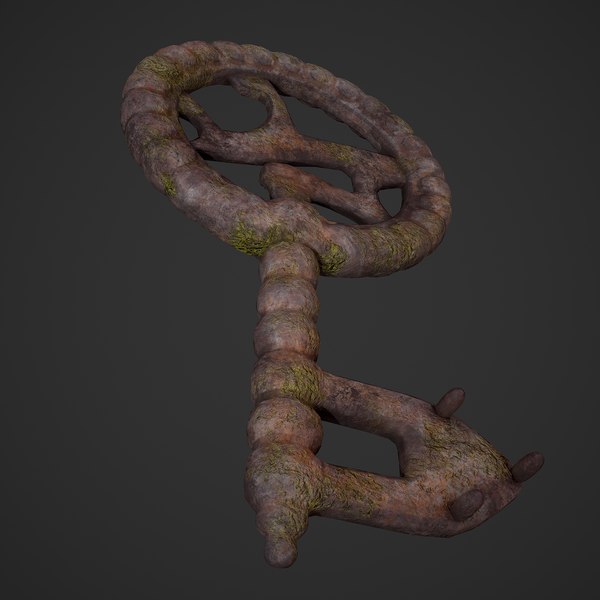 Ancient medieval key 3D model - TurboSquid 1623185
