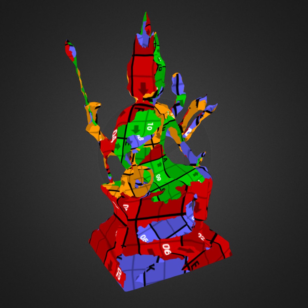 Brahma Statue 3D - TurboSquid 2065819