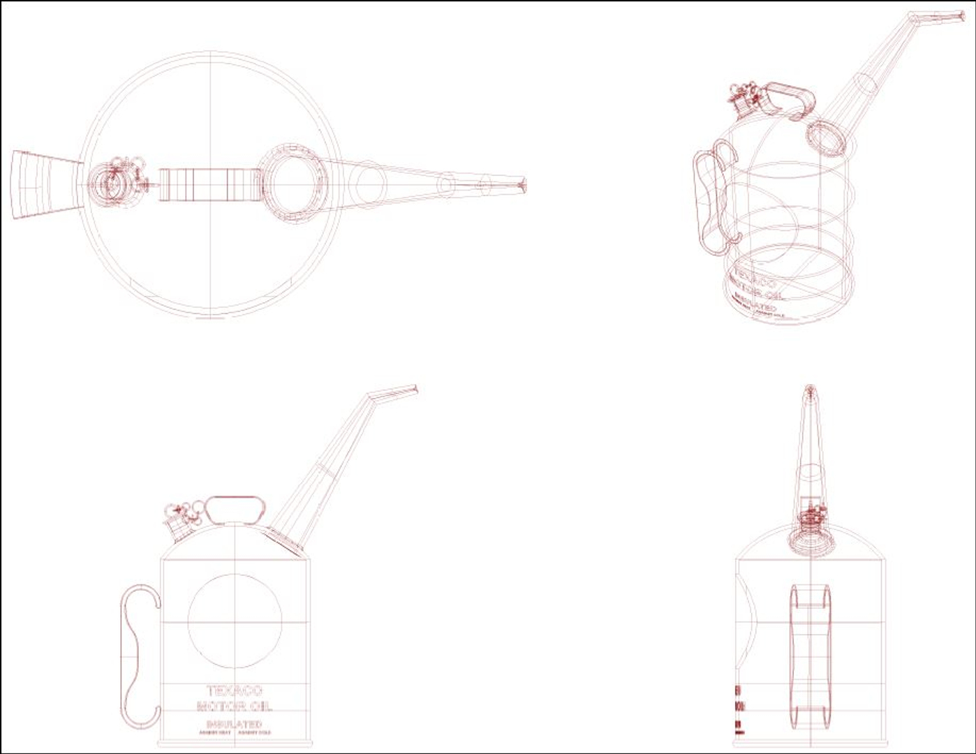 3D motor oil model - TurboSquid 1361852