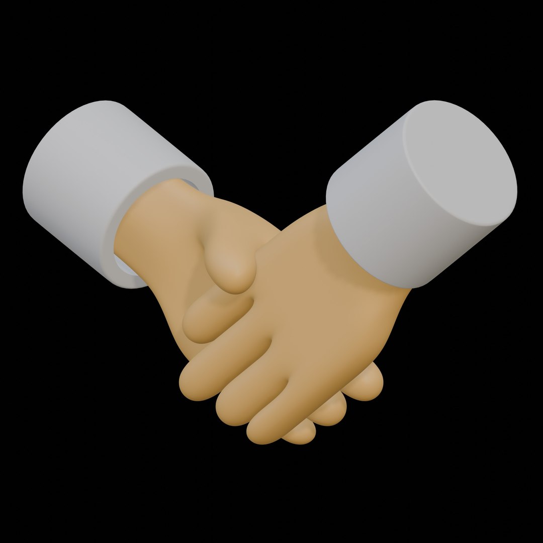 Shake Hand 3D - TurboSquid 2334874