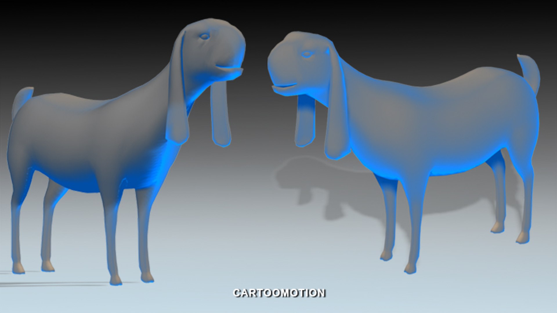 Syrian Goat 3d Model