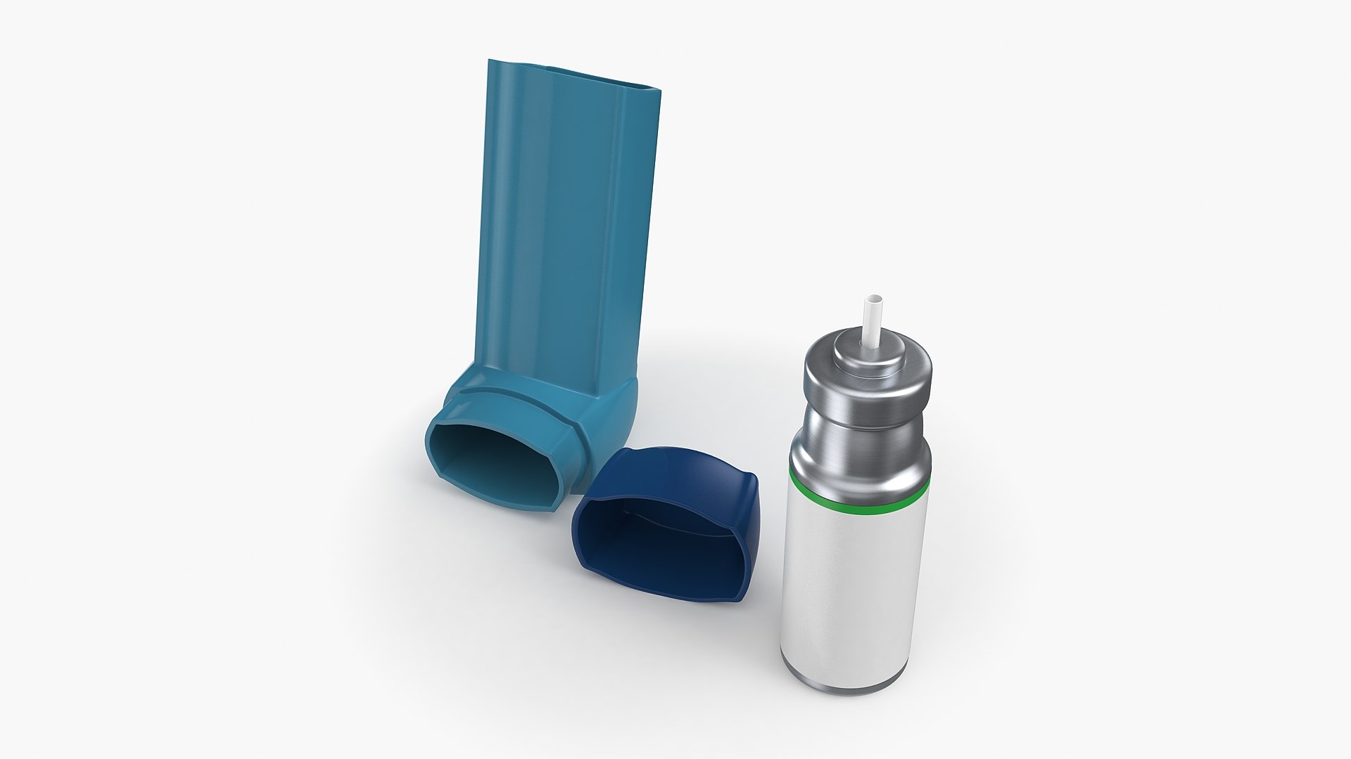 Asthma Inhaler 3D Model - TurboSquid 1595090