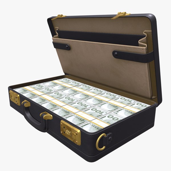 Briefcase Of Money 3D Models for Download | TurboSquid
