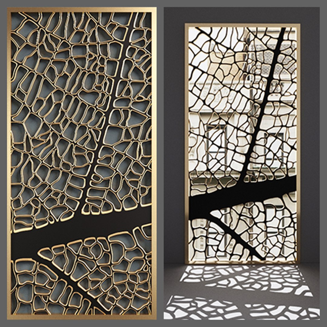 3D decorative partitions pattern - TurboSquid 1351857