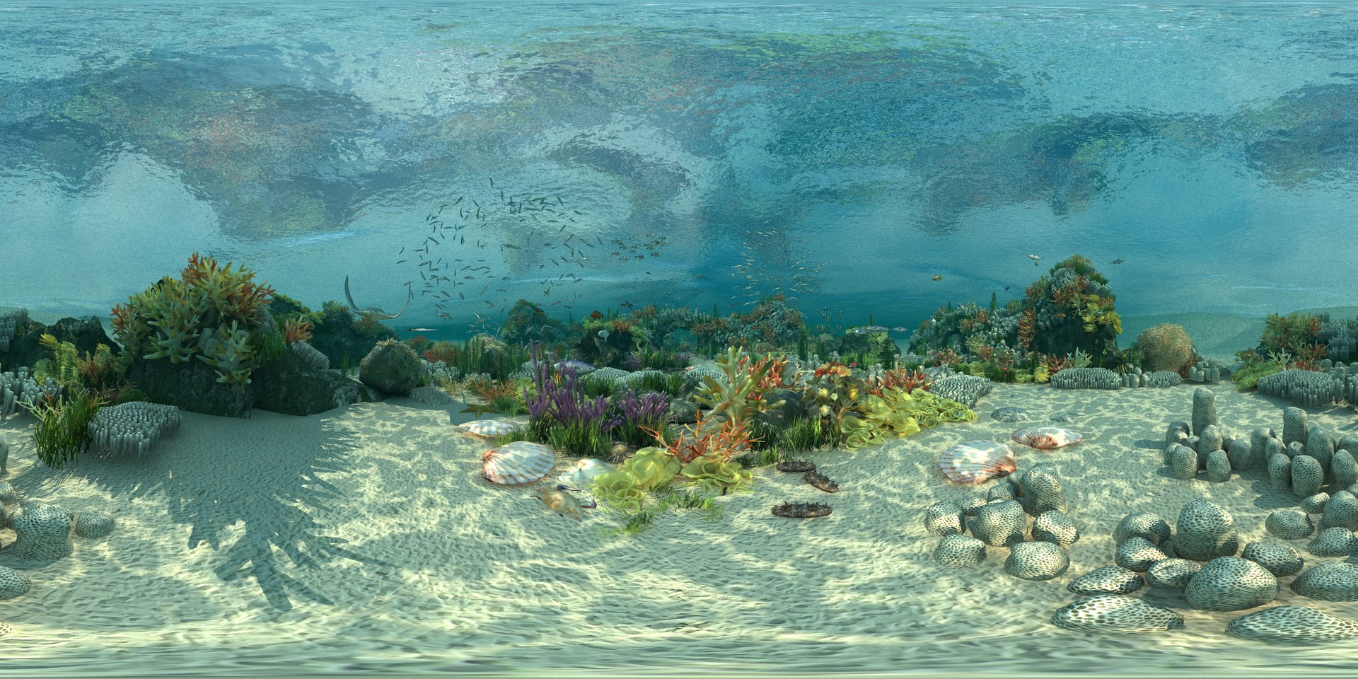 3D Ocean Floor Coral Reefs - TurboSquid 1345106