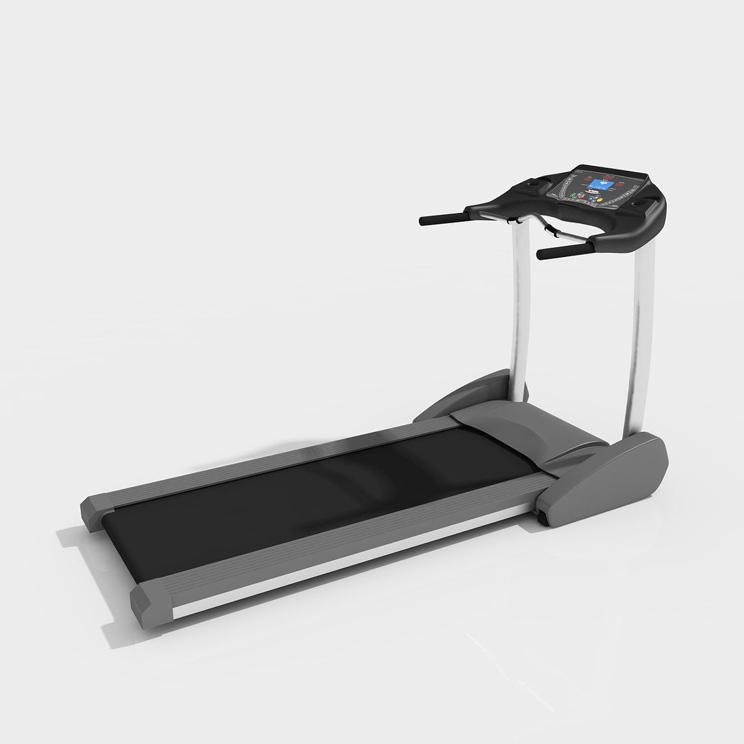 3d Model Treadmill Gym Fits