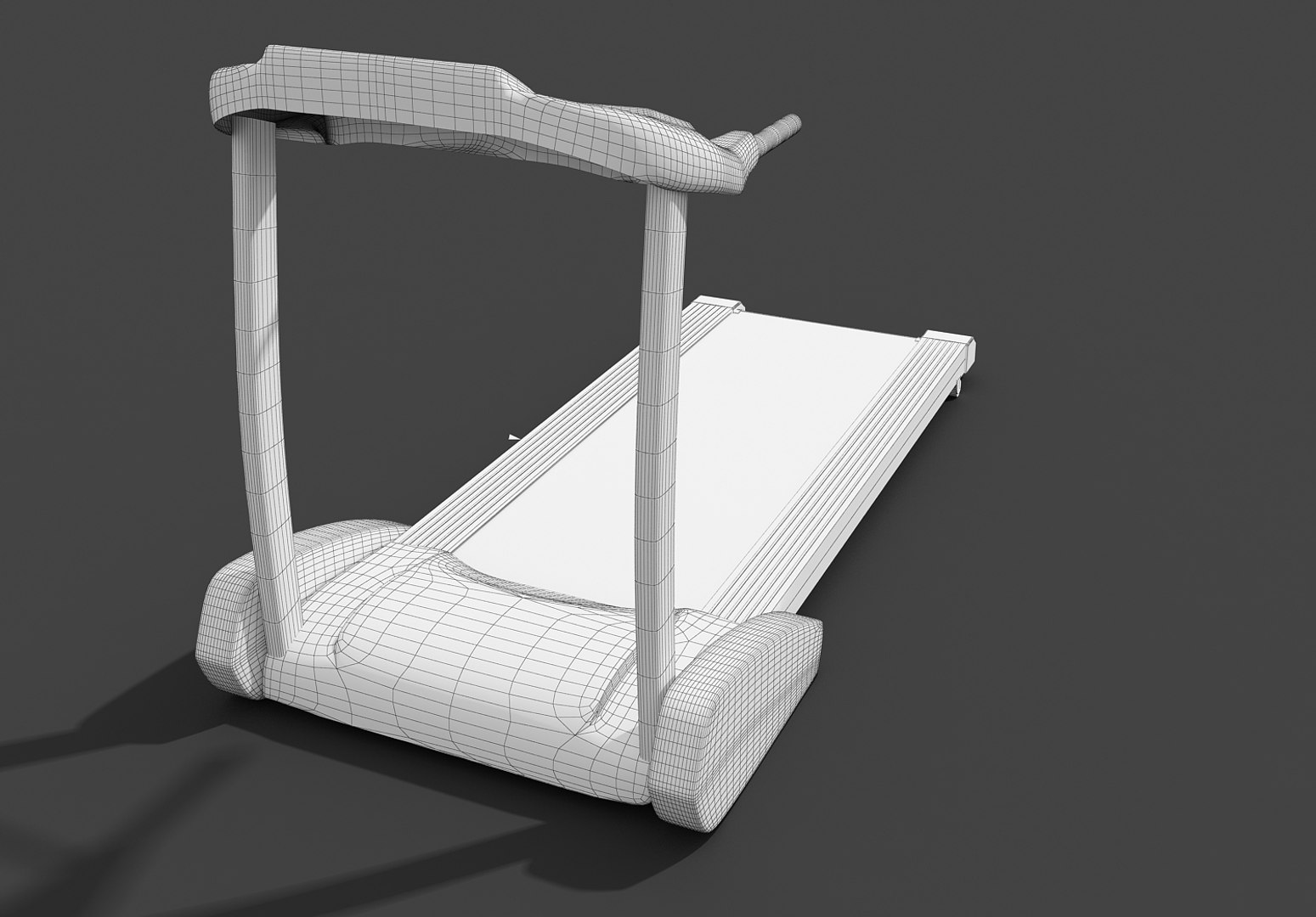 3d Model Treadmill Gym Fits